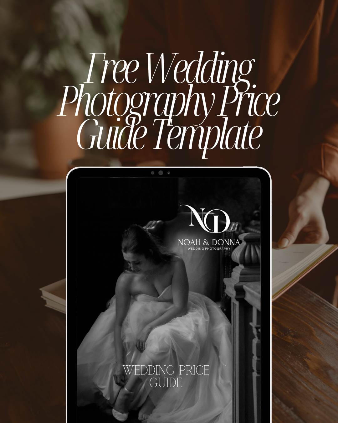 Wedding Photography Price Guide Template - WE ARE ALL F