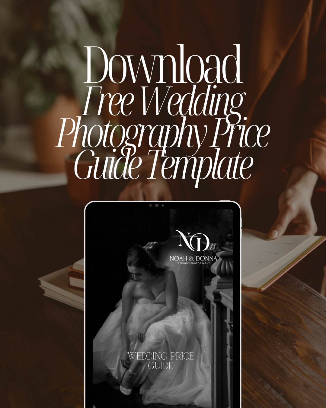 Wedding Photography Price Guide Template - WE ARE ALL F